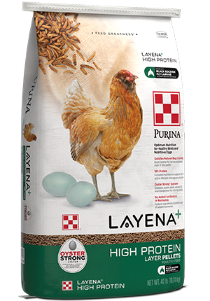 Purina® Layena®+ High Protein Layer Pellet - Munson Lakes LLC