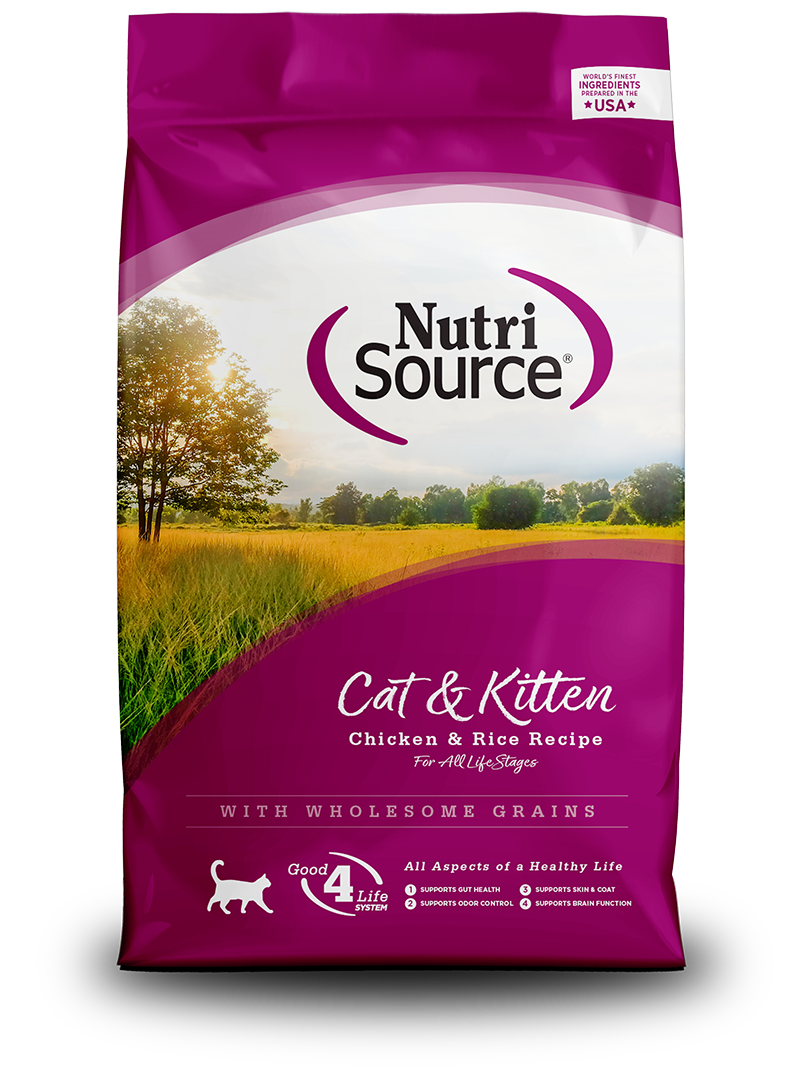 NutriSource® Cat & Kitten Chicken & Rice Recipe - Munson Lakes LLC