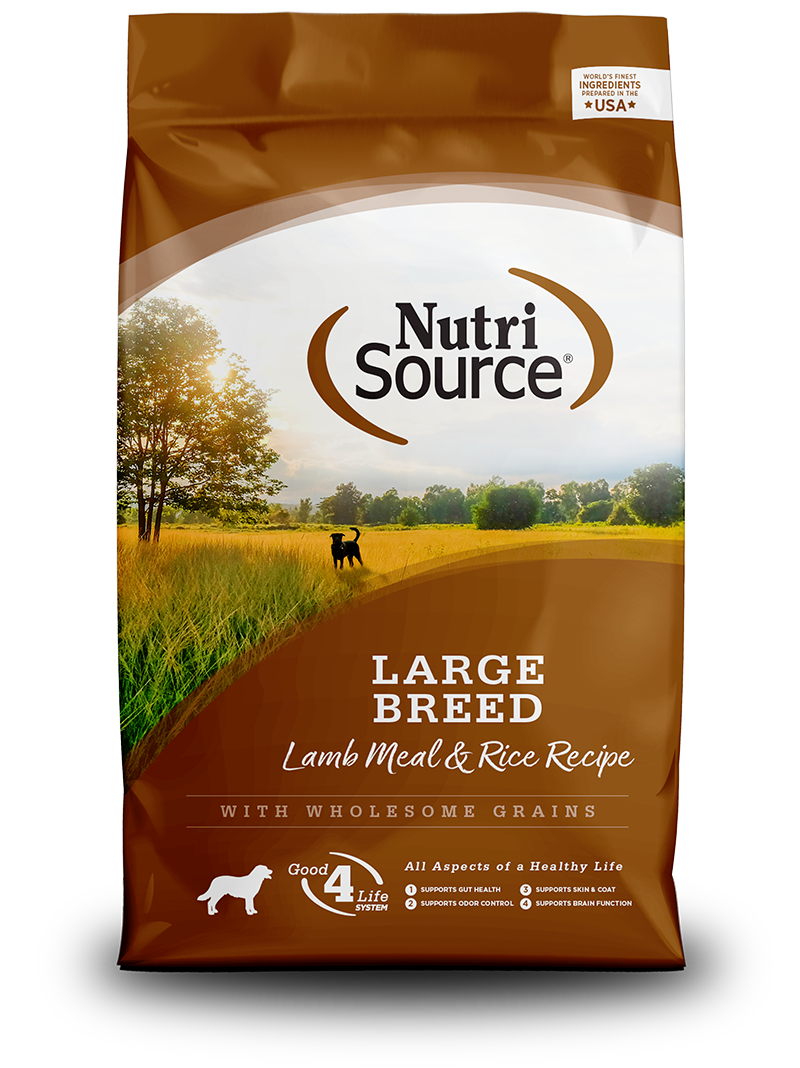 NutriSource® Large Breed Lamb Meal & Rice Recipe - Munson Lakes LLC