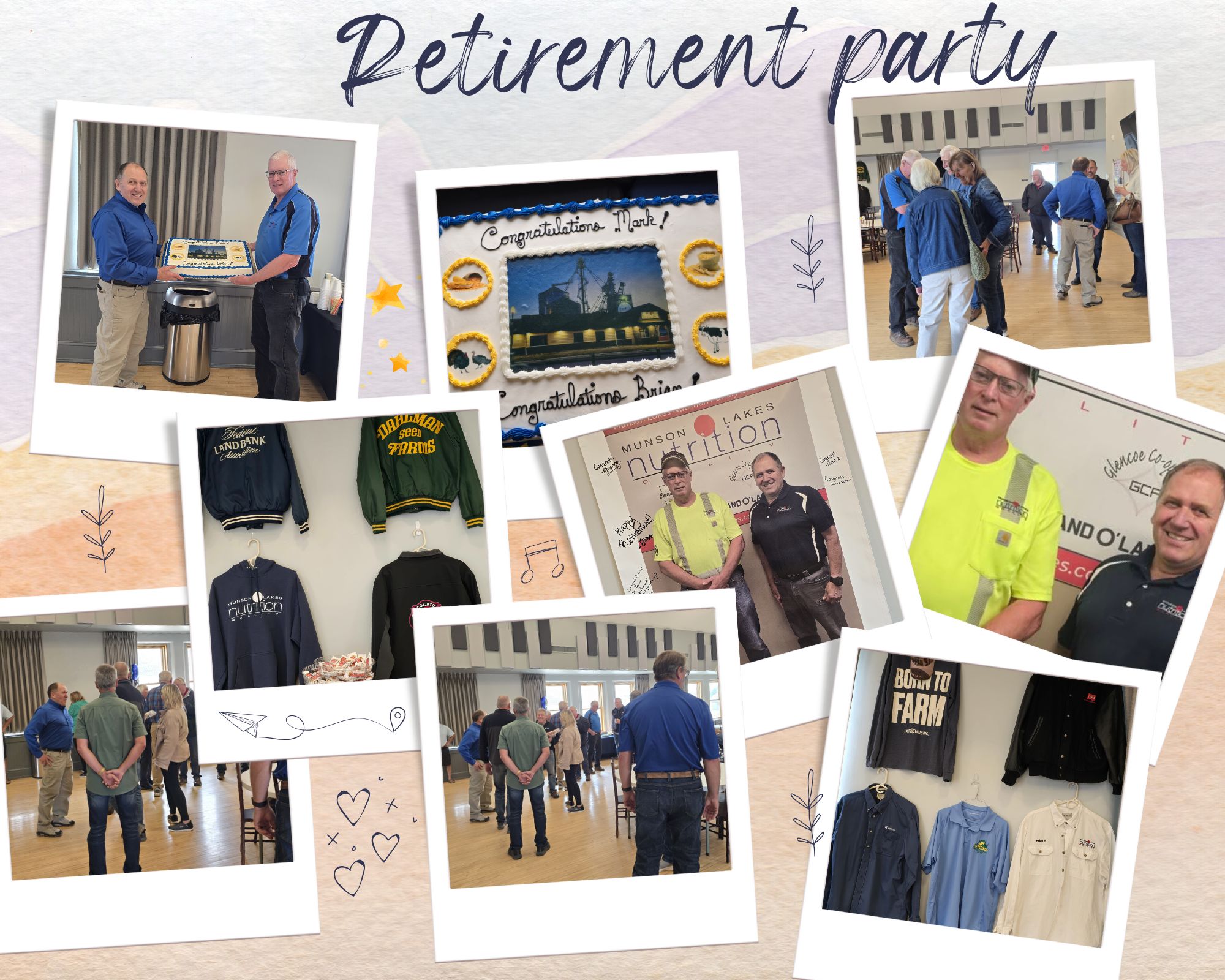 Brian Yager and Mark Dahlman's Retirement Party - Munson Lakes LLC